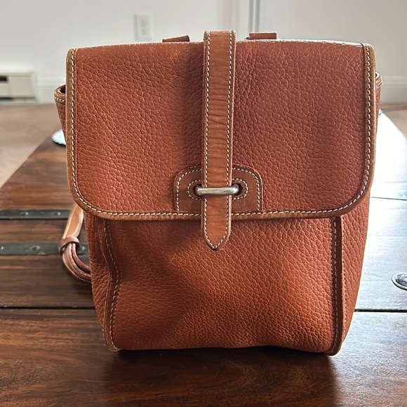 Dooney & Bourke | Bags | Dooney Bourke Vintage Pebble Leather Double ...